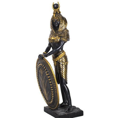 PTC 11 Inch Isis with Shield Egyptian Mythological Goddess Statue ...