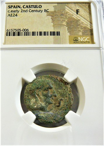 SPAIN Castulo C. Early 2nd Century BC AE 24 NGC F | eBay