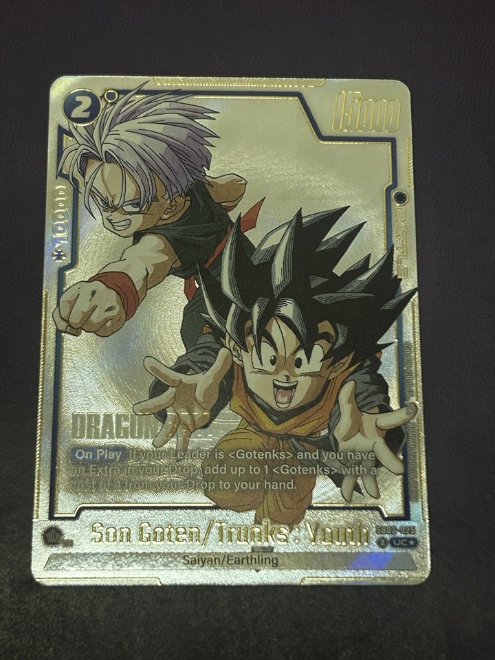Son Goten/Trunks : Youth SB02-025 Alt Art | Manga 02 | Dragon Ball Fusion World | eBay