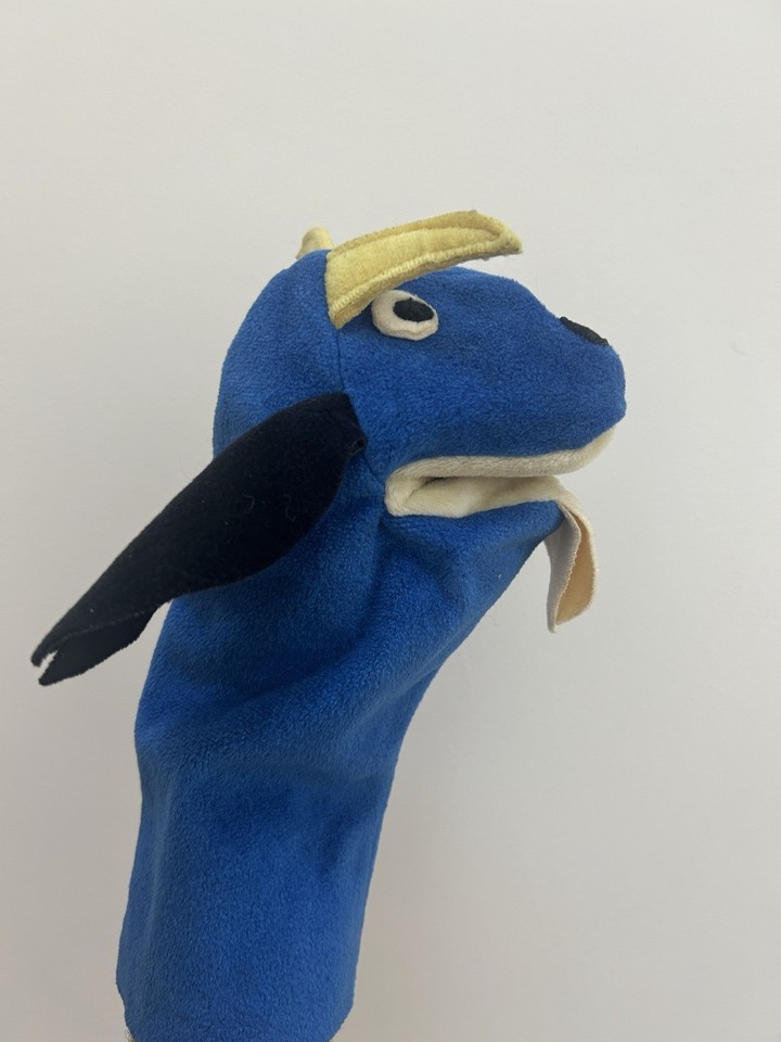 RARE Vintage Baby Einstein blue Vincent van goat Puppet | eBay