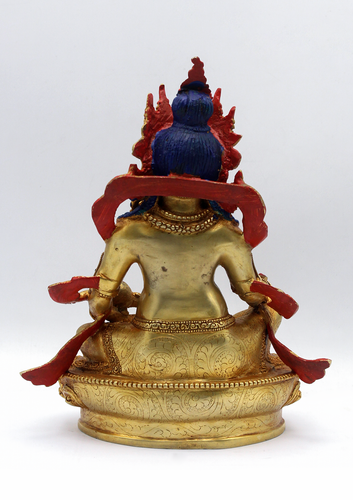 Gold Plated Crystal Zambala Statue 9"H | eBay