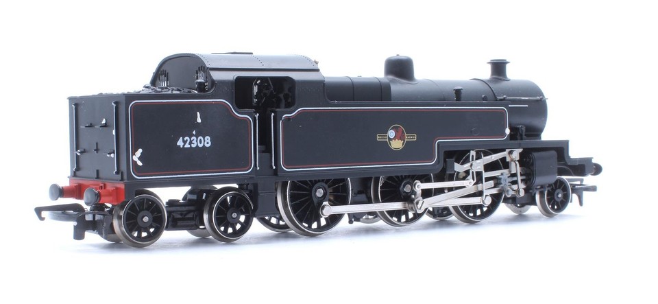 HORNBY 'OO' GAUGE R062 BR BLACK 2-6-4T CLASS 4P #42308 STEAM LOCOMOTIVE ...