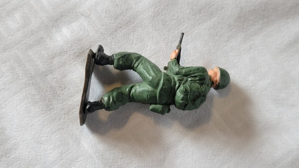 1972 Monogram Infantry Figures Armor Series US Soldiers 1/35 Scale | eBay