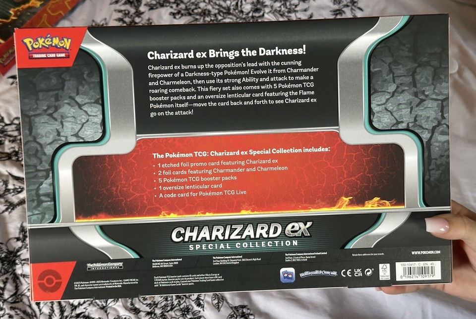 Pokemon TCG: Charizard ex Special Collection Box NEW SEALED SHIPS IN A ...