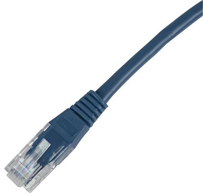 SISTEMI DI CABLAGGIO CONNECTIX - Cavo patch Ethernet UTP Cat5e blu da ...