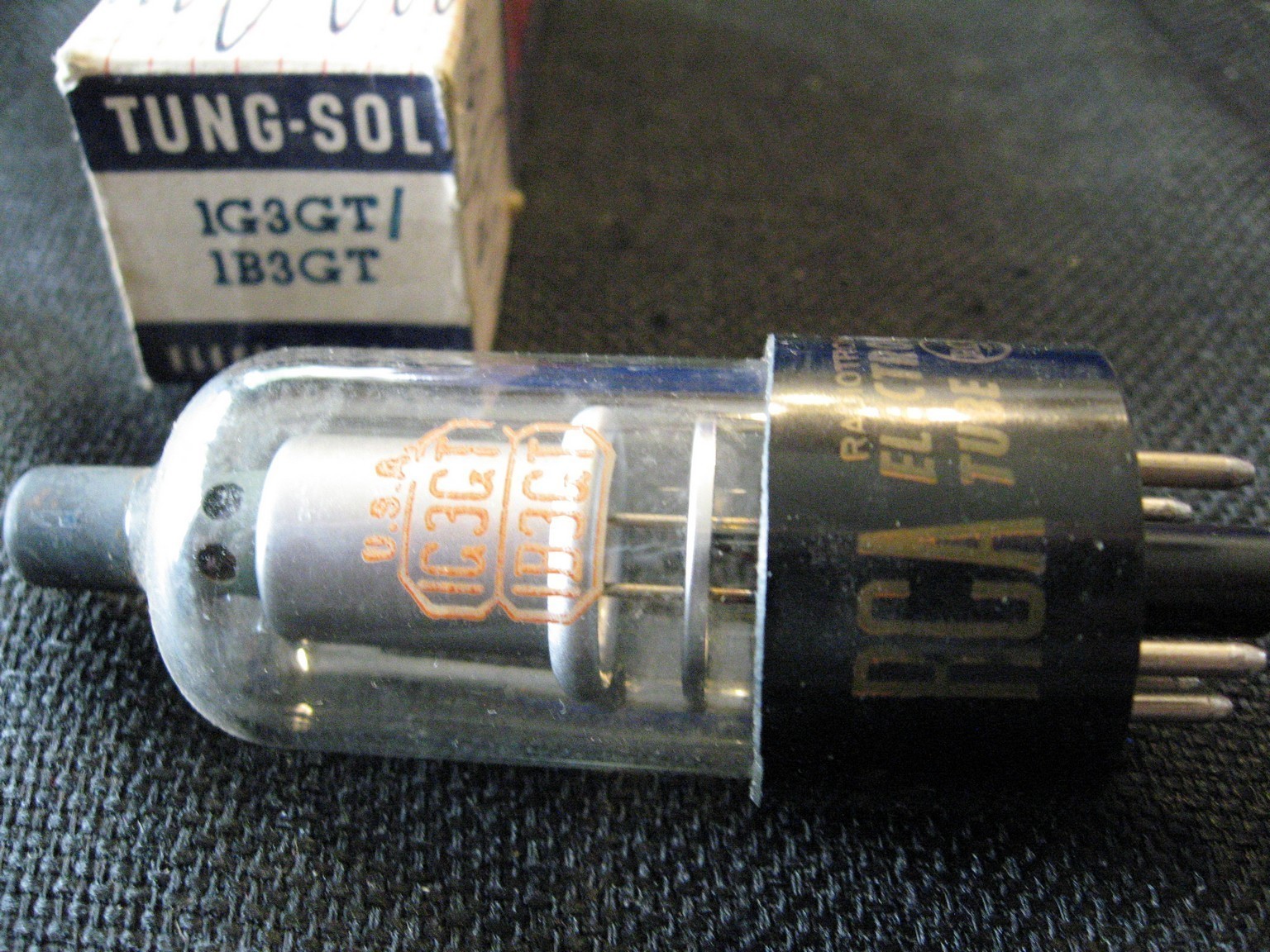 Vintage Radio TV Vacuum Electron Tube 6AY3 12BH7Z 6U7G 6CU6 12AU7 ...