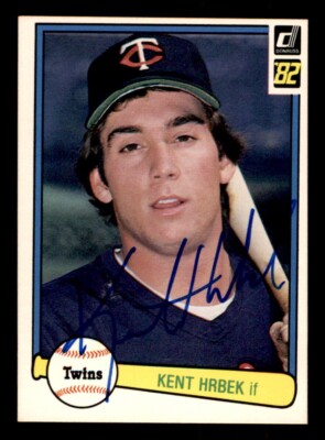 1982 Donruss Baseball #557 Kent Hrbek Signed Autograph (no COA) | eBay