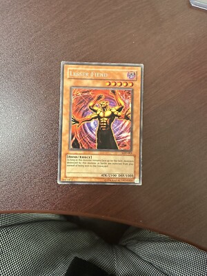 1996 Yu-Gi-Oh Lesser Fiend #LOD-003. ATK/2100 -DEF/1000. Rare | eBay