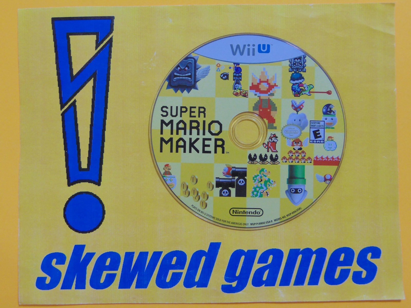 Super Mario Maker - Disc Only - Wii U Nintendo 45496903800 | eBay