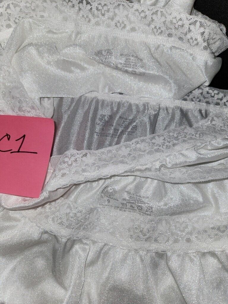 3 Fruit of the Loom 9 Panties Silky Satin Semi Sheer Granny Lace Tagless BinC1 | eBay