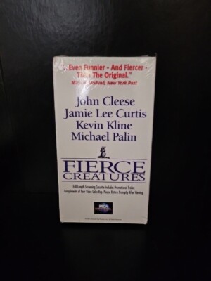 Fierce Creatures (VHS, 1997) John Cleese Jamie Lee Curtis New Sealed ...