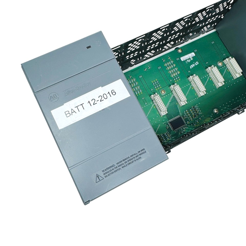 Allen Bradley 1746-A13 13 Slot Chassis Module with SLC 500 Power Supply ...