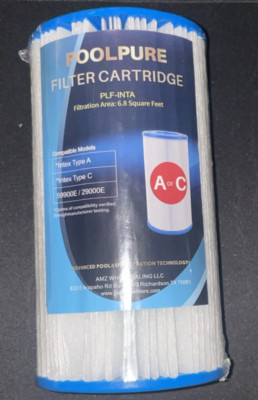 🔥 Pool Pure Water Filter Cartridge PLF-INTA – For Intex Type A or C ...
