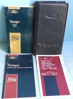 94 1994 Ford Tempo owners manual | eBay