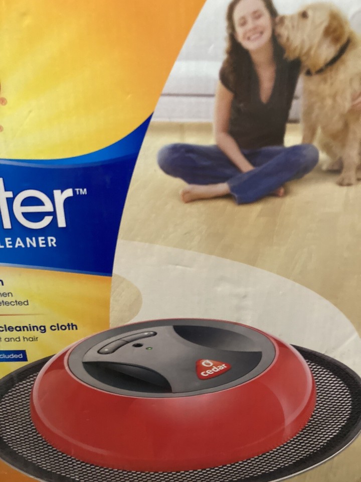 O-Cedar O-Duster Robotic Floor Duster Pet Hair Cleaner Auto Navigation ...