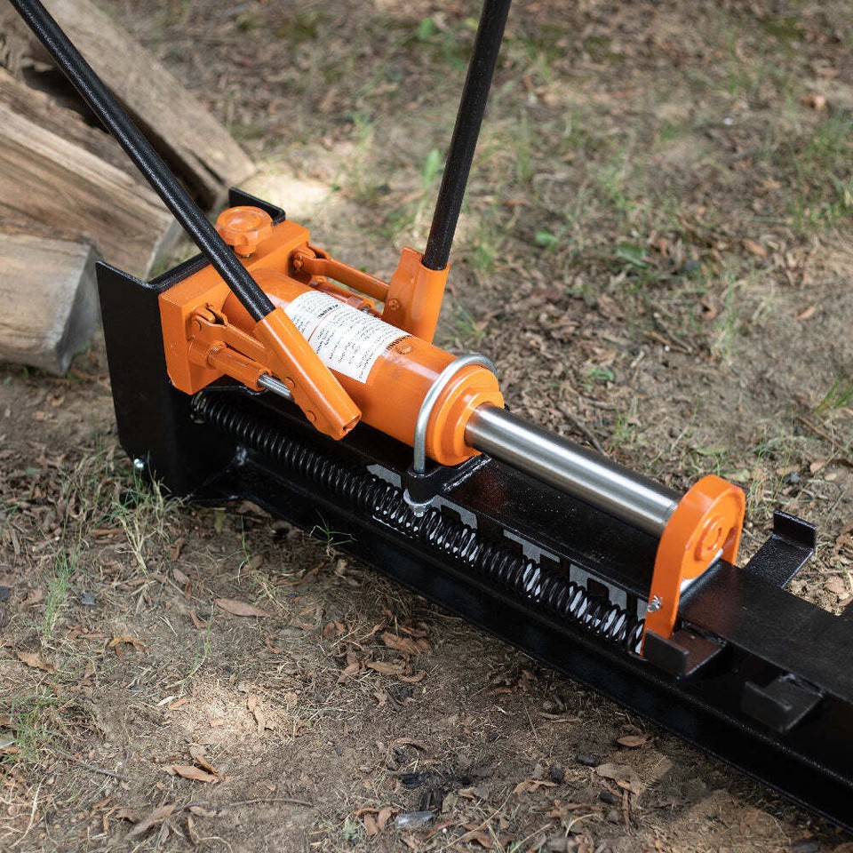 Titan Attachments Industrial 10 Ton Manual Hydraulic Horizontal Log ...