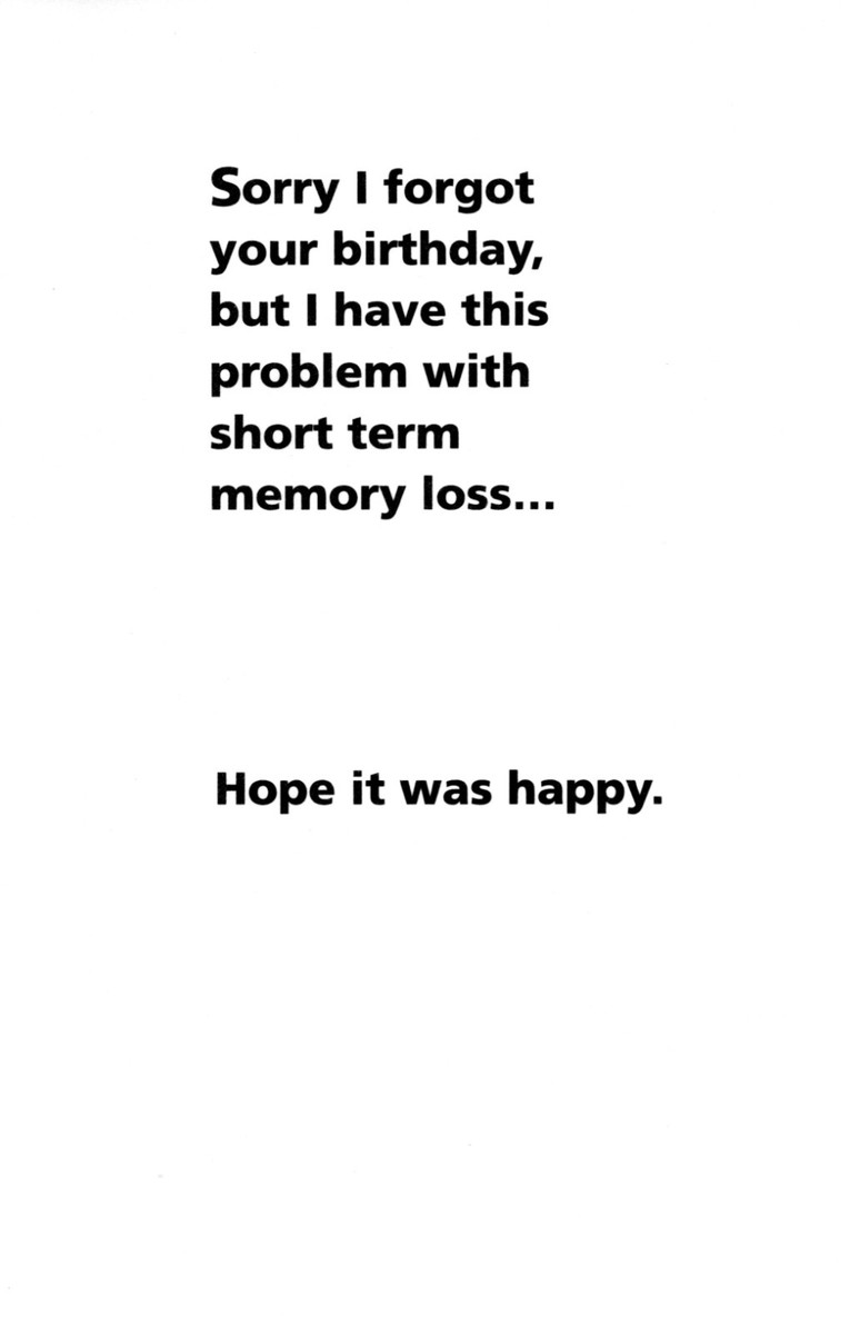 Short Term Memory Quotes Short Term Memory