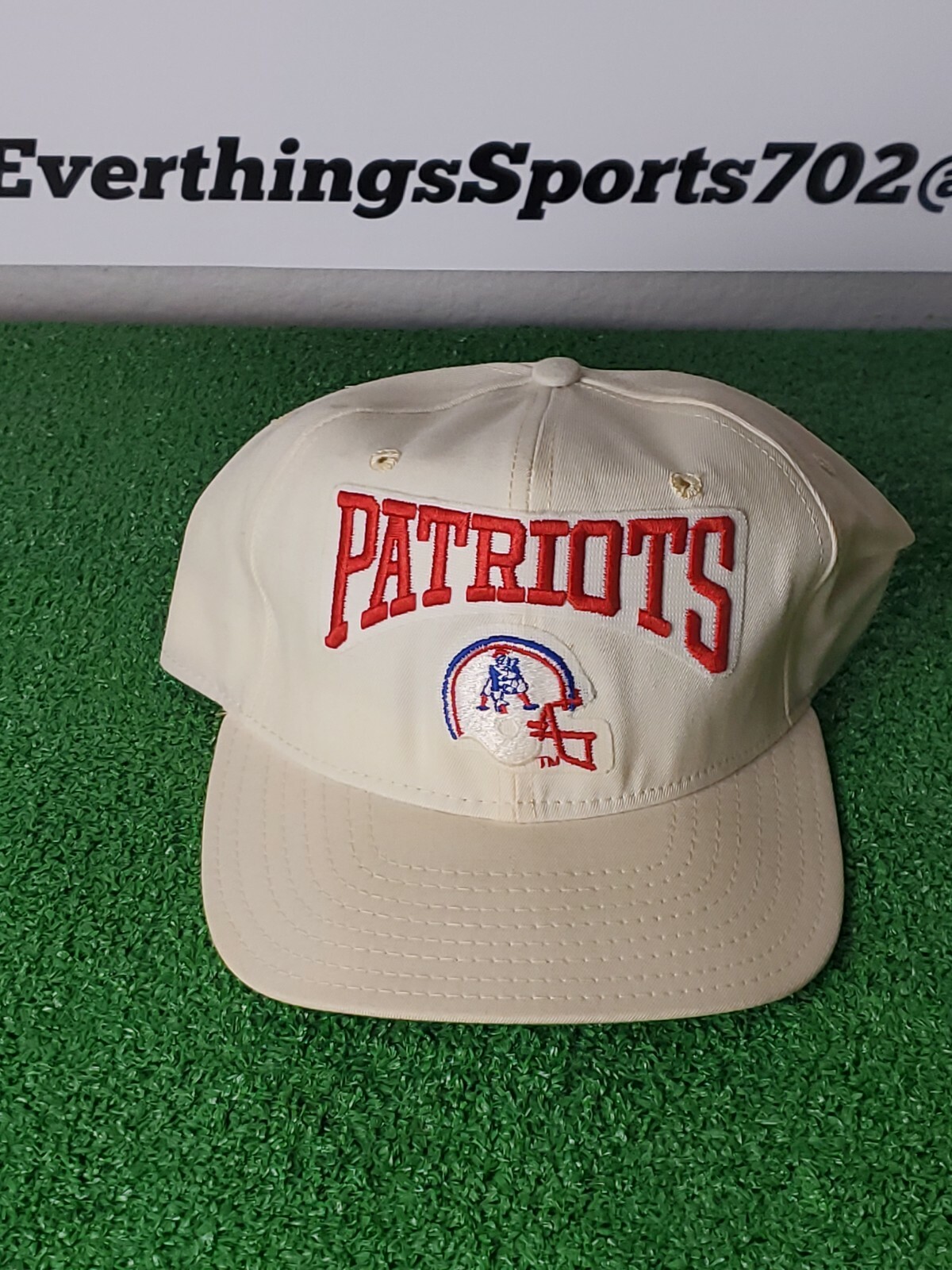 New England Patriots Vintage New Era Pro Dupont Visor… - Gem
