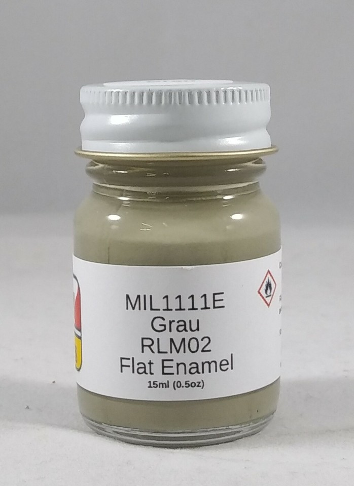 MCW Finishes MIL1111E RLM02 Grau Flat Enamel Model Paint Military ...