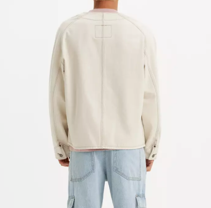 Size LARGE - LEVIS Union Engineer Jacket Mens Denim Cardigan Chore ...