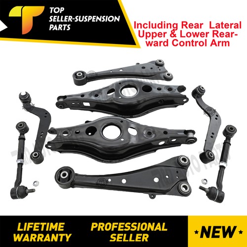Rear Lateral &Upper & Lower Rearward Control Arm Set for 2006-2018 ...
