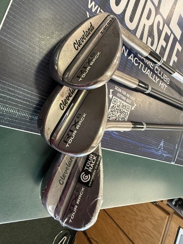 3 Cleveland RTX 6 Zipcore Tour Rack Wedges Graphite KBS TGI 100 | eBay