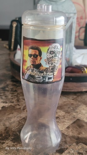 Vintage 1997 Universal Studios Terminator 2 3D Souvenir Drink Cup | eBay