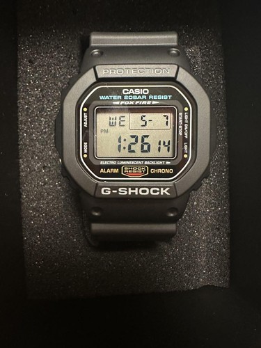 Casio G-Shock Digital Watch Black Limited Edition VISION Logo & Box | eBay