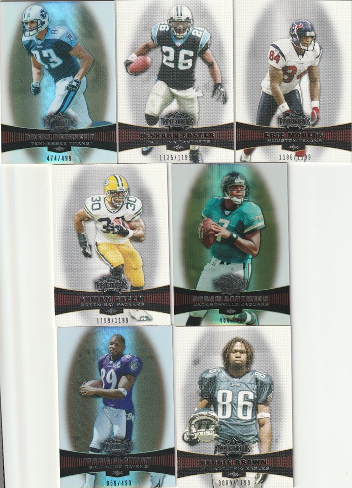 NFL Mixed Year Numbered Card Lot *79 CARDS* | eBay