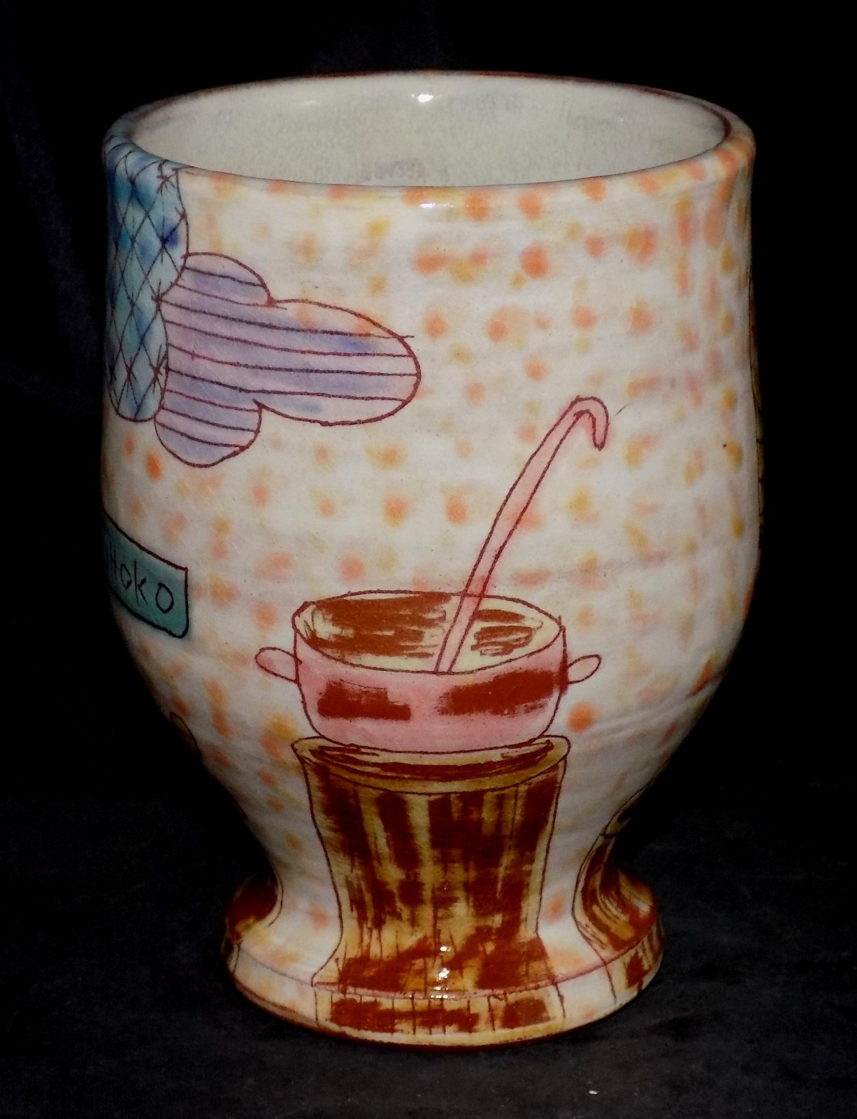 New Shoko Teruyama Studio Pottery Yunomi Tea Cup Shoji Hamada Warren ...