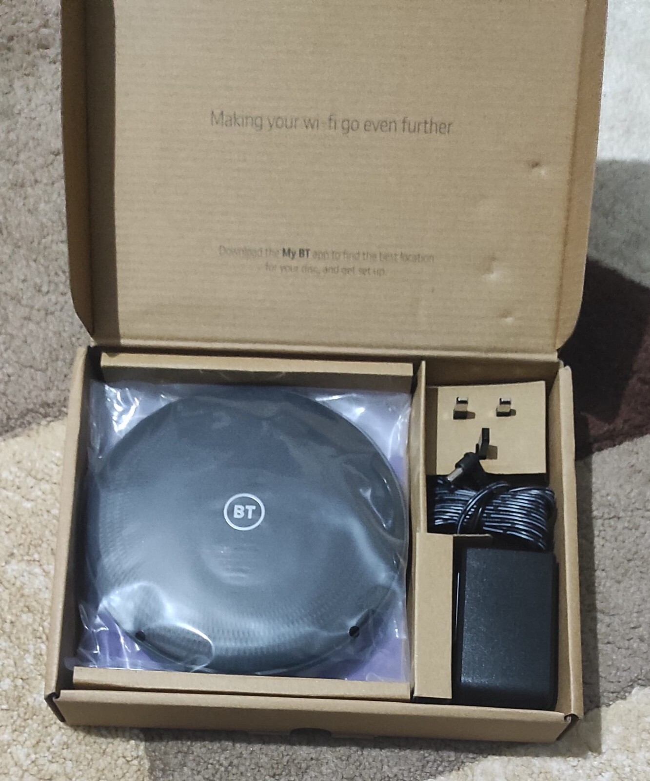 BT Wi-Fi Disc Complete Extender for Smart Hub 2 - Black (092822) | eBay