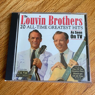 The Louvin Brothers ‎– 20 All-Time Greatest Hits CD (King Records, 2002 ...