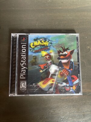 Crash Bandicoot Warped (PlayStation 1 PS1) Complete CIB - HOLOGRAPHIC ...