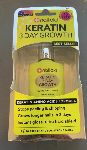 Nail-Aid Keratin 3 Day Growth Collagen Nail Builder for sale online | eBay