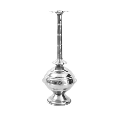 8" Steel Gulab Pash, Holy Water Sprinkler for Puja, Traditional Rituals ...