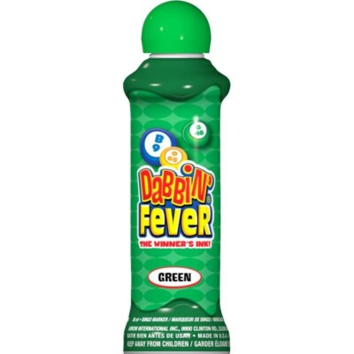 Dabbin' Fever New Bold Bingo Daubers , GREEN 110ml | eBay
