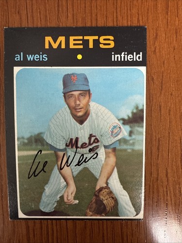 1971 Topps BASEBALL #751 AL WEIS HIGH NUMBER METS | eBay