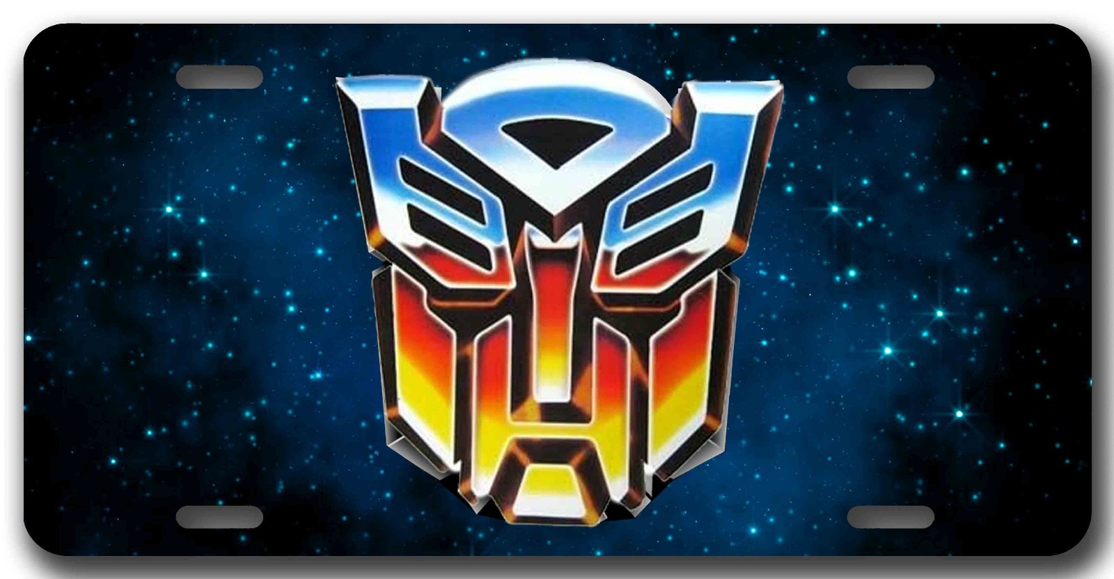 L@@K! Autobot Transformers License Plate Vanity Auto Tag | eBay
