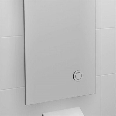 Caroma Invisi II Large Single Flush Bottom Push Access Panel Stainless ...