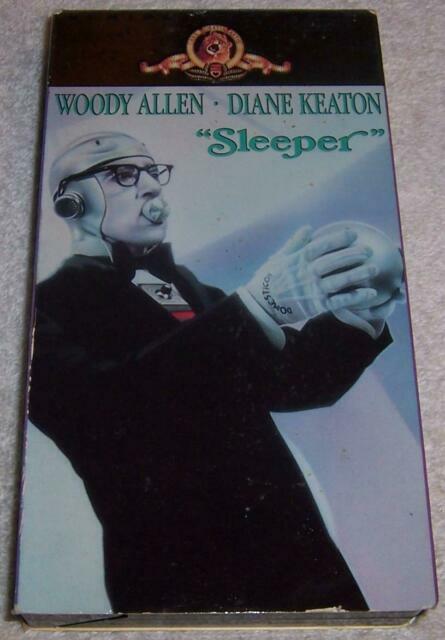Sleeper VHS Video Movie The Year 2173 Woody Allen Diane Keaton 1973 ...