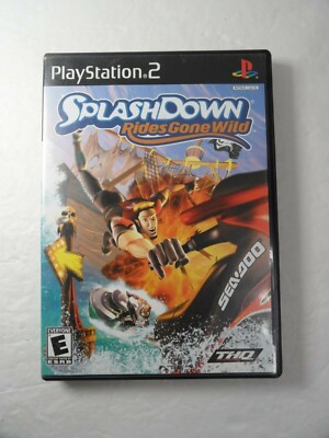 Splashdown: Rides Gone Wild PS2 Sony PlayStation 2, 2003, w/ Sphinx ...