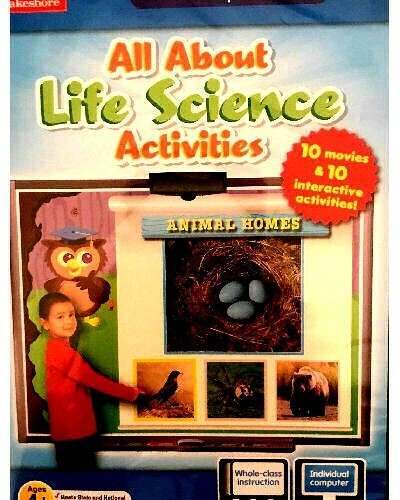 NEW Lakeshore All About Life Science Activities DVD 10 MOVIE ...