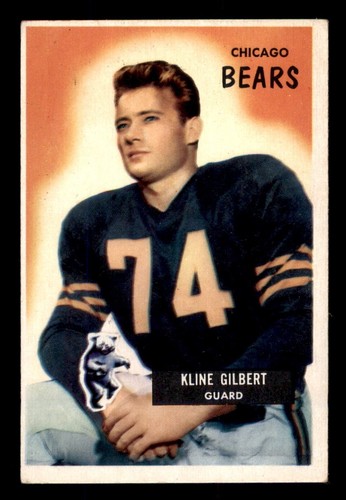 1955 Bowman Football #49 Kline Gilbert VG *e2 | eBay
