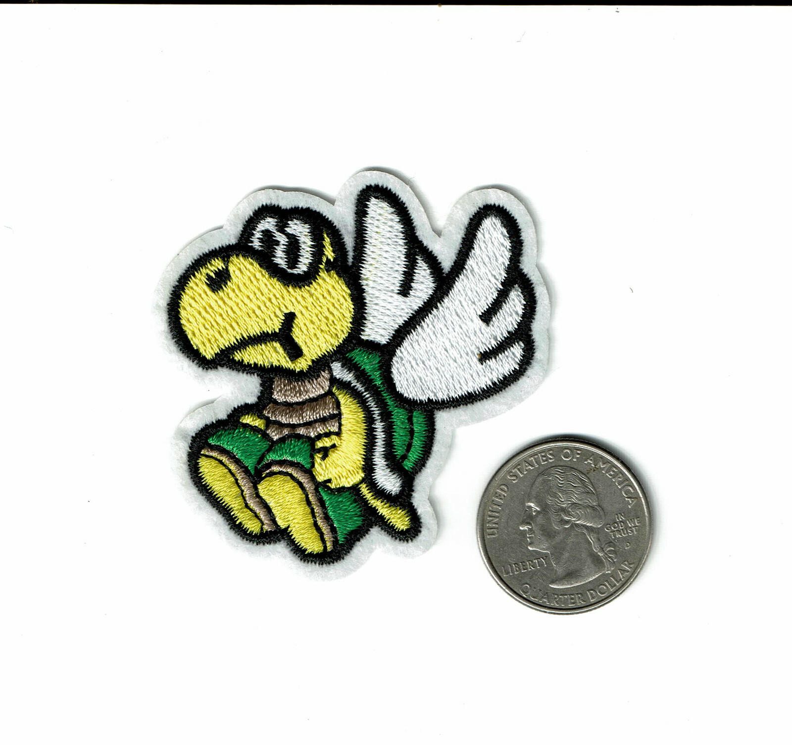 PARATROOPA Patch Super Mario Brothers patches Iron on patch Koopa ...