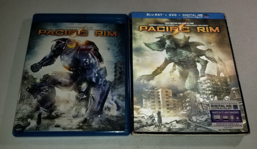 Pacific Rim (Blu-Ray, DVD, Digital, 3-Disk Set, 2013) w/ Slipcover ...