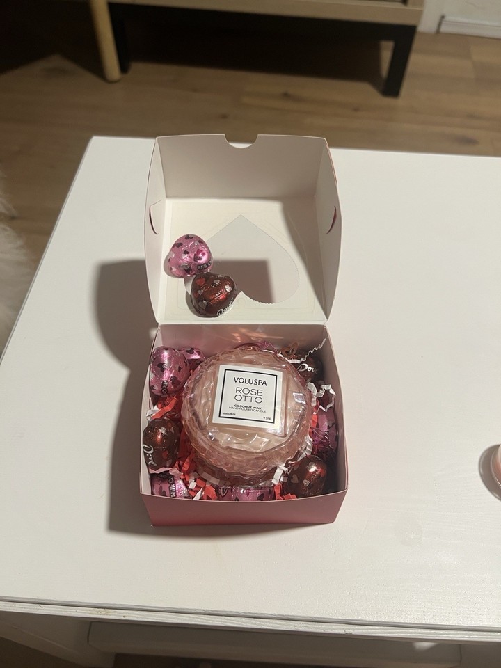 Voluspa Single Rose Valentines Day Gift/ Gift Box/ Chocolate | eBay