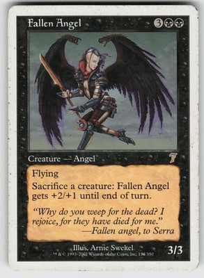 Fallen Angel R 7th Edition 134 MTG | eBay