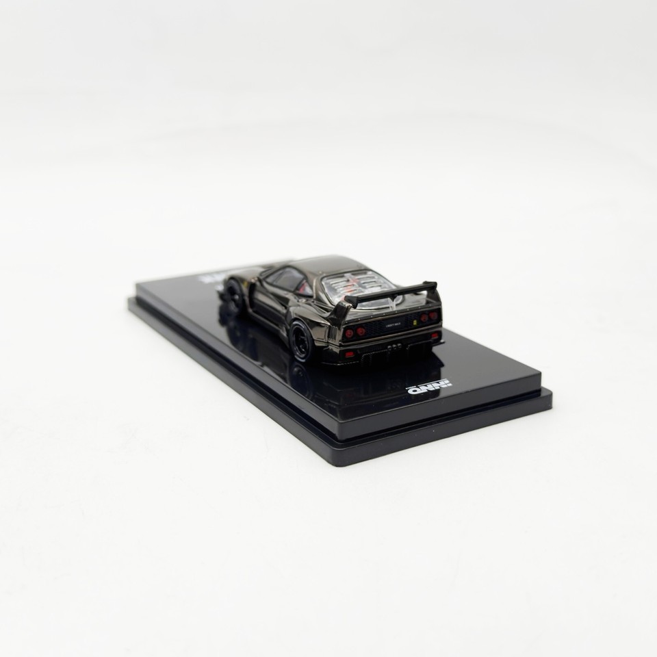 INNO64 1:64 LBWK F40 Chrome Black | eBay