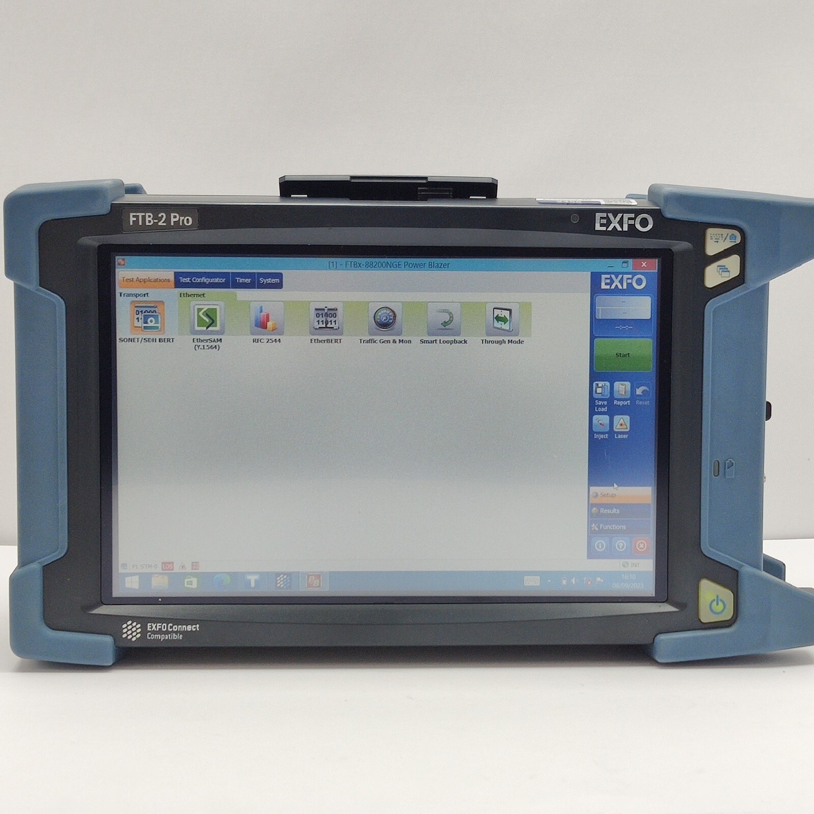 EXFO FTB-2-Pro Fiber Optic Testing Platform w/ FTB-8830NGE 10G LAN ...