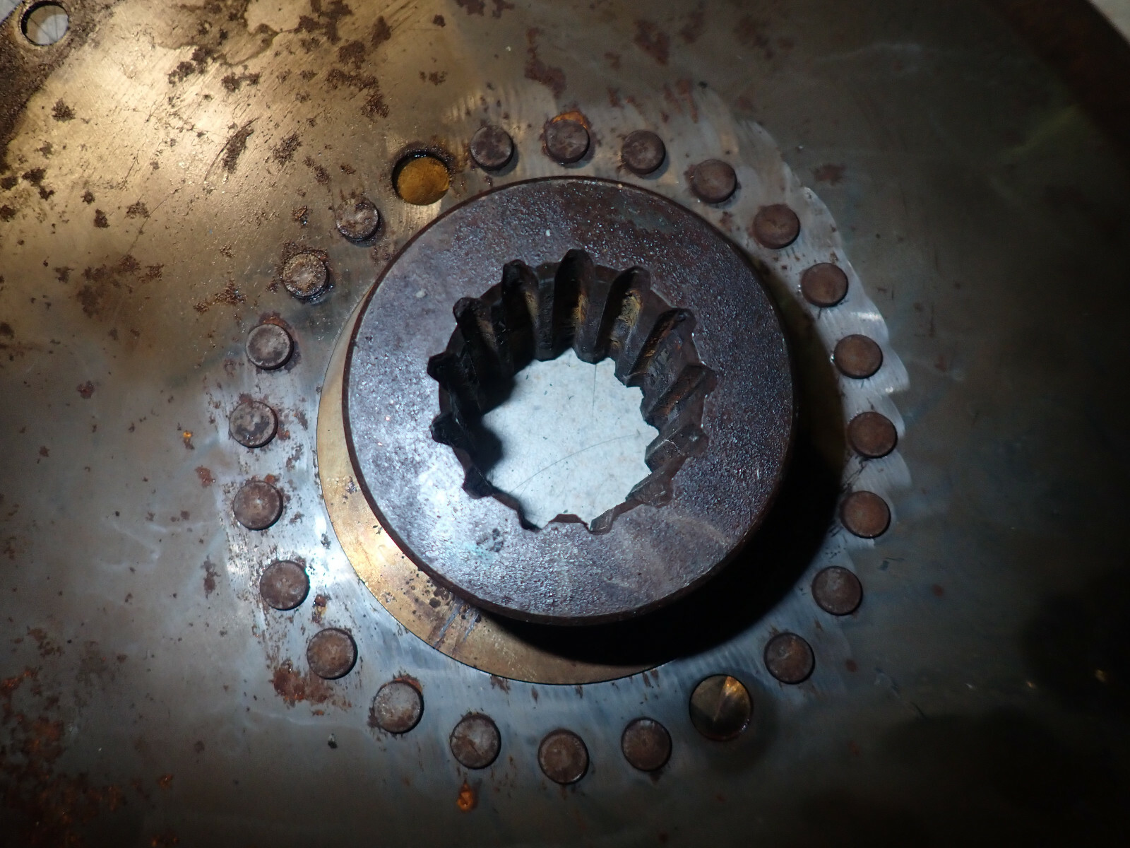 Caterpillar CAT C4.4 Diesel Engine Splined Flywheel Coupling INDUSTRIAL ...